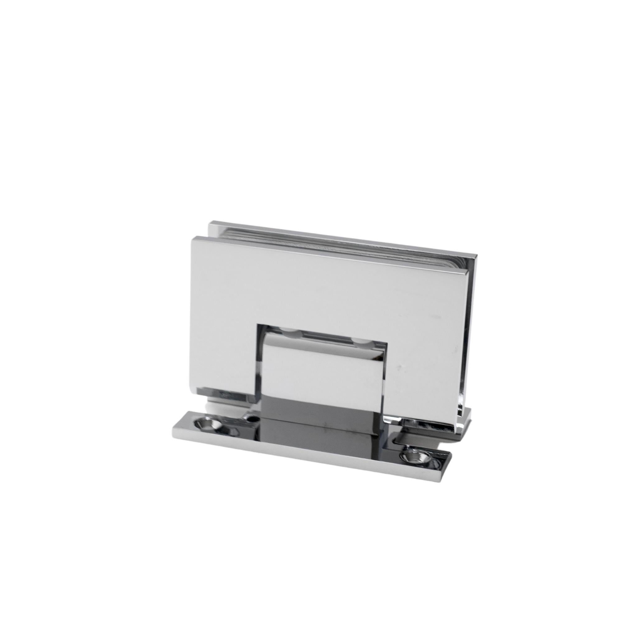 90° Square Edge H Plate Wall Mount Hinge – Glass House Supplier